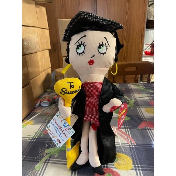 Portable Audio & Video | Betty Boop Graduation Singing And Moving Doll ...